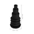 BESTYASH 5Pcs Automotive Rubber Grommet Plug Kit Flexible Wire ...