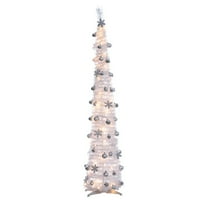 Pencil Christmas Trees | White - Walmart.com