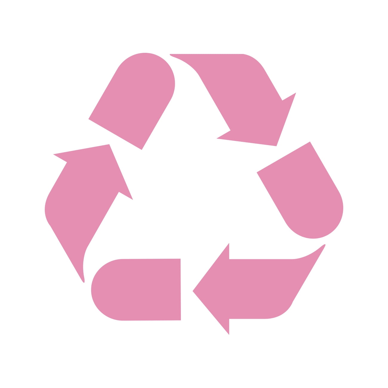 Recycle Symbol Sticker Decal Die Cut - Self Adhesive Vinyl ...
