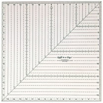 SewEasy Square Quilt Ruler, 15.5" - Walmart.com