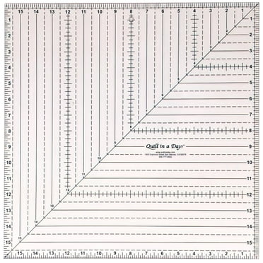SewEasy Square Quilt Ruler, 15.5" - Walmart.com