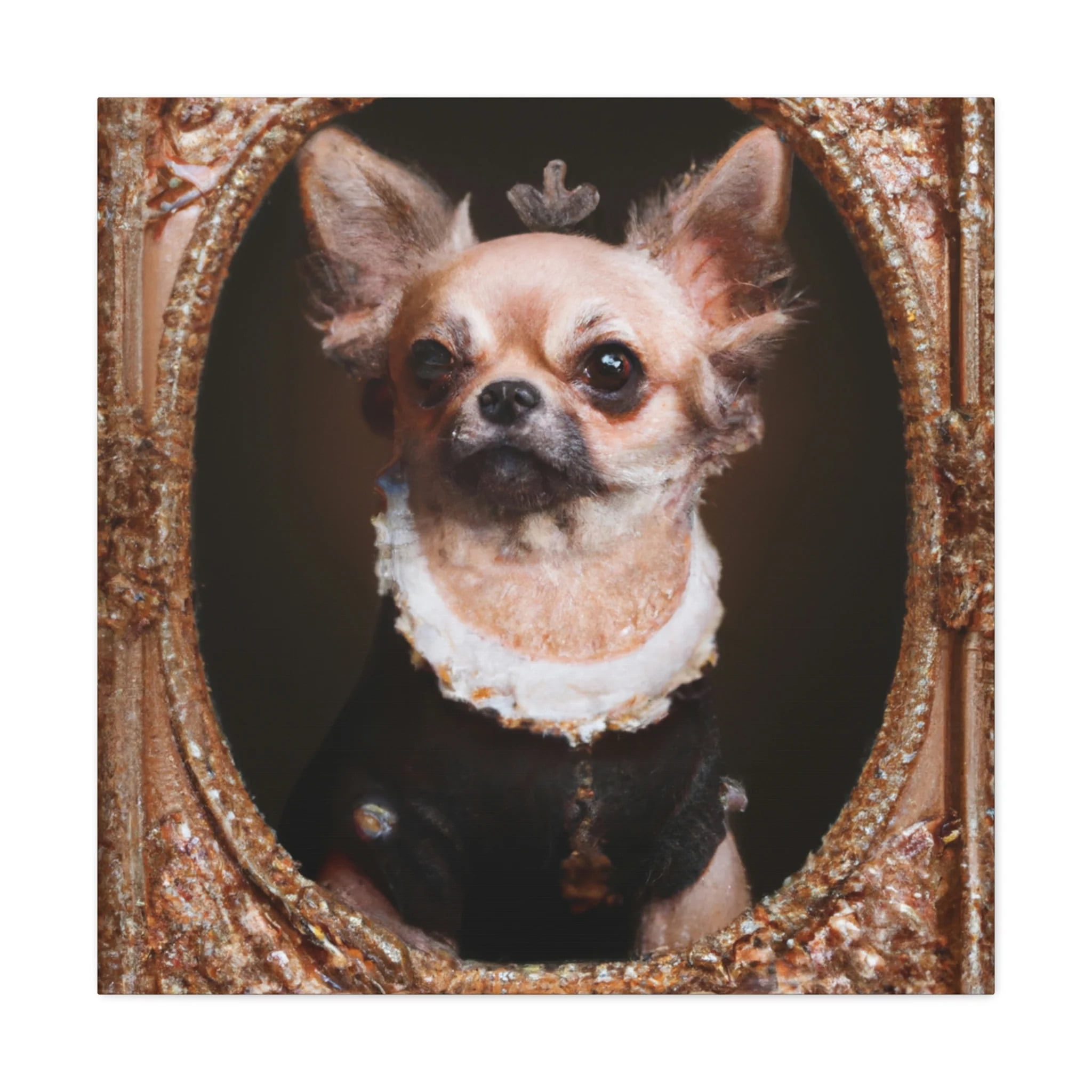 Chihuahua in Rococo - Canvas - Walmart.com