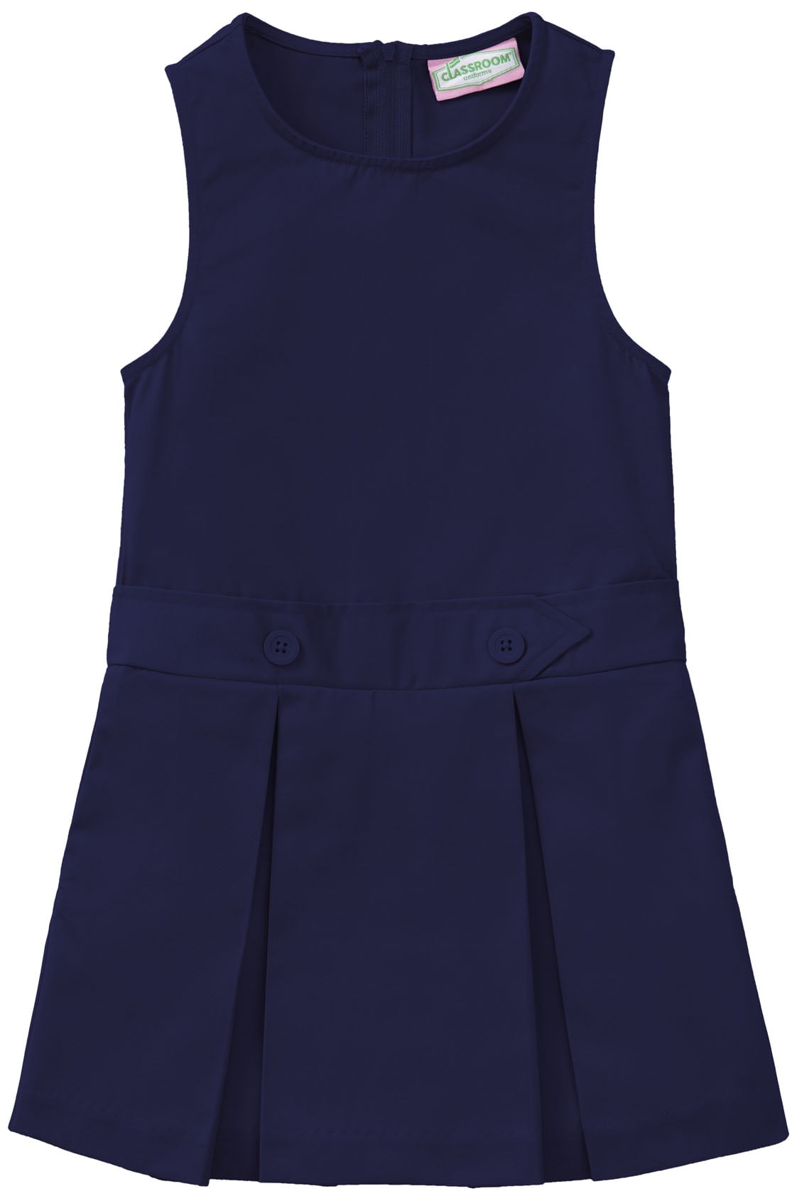 Classroom School Uniforms Big Girls Female Plus Kick Pleat Jumper 54453 ...
