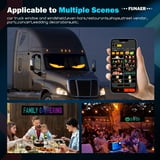 Led Eyes for Car - Large Size Windshield Eyes Animated Led Devil Eyes ...