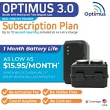 Optimus Tracker GPS Tracker, 1 Month Battery, Waterproof Case, Magnets ...
