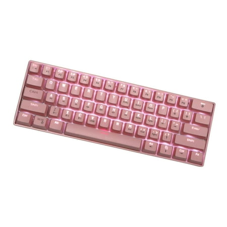 Mechanical Gaming Keyboard Backlit Axis Compact for Gamer Office/Gaming ...