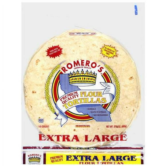 12 Inch Tortilla