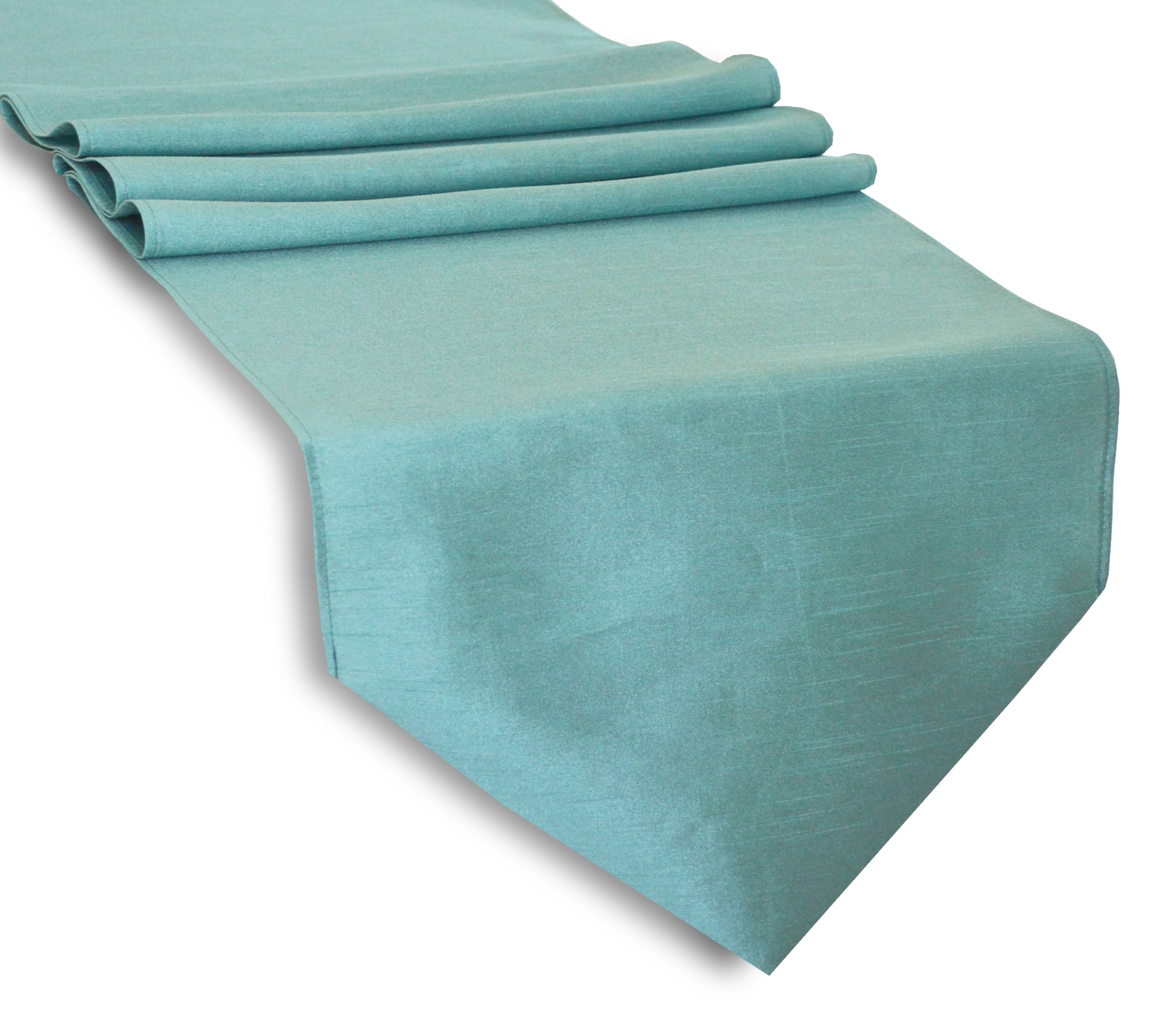 Aiking Home (Pack of 1)13"x 72" -Solid & Unlined Classic Faux Silk ...