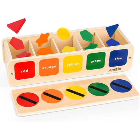 XGBB Montessori Toys for 1 2 3 Year Old Wooden Sorting Toys for ...