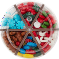 Wilton Christmas Shapes Sprinkles - Assorted Colors, 6-Cell Container ...