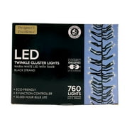 Warm White Micro LED Light String on Black Wire (Set of 2) - Walmart.com