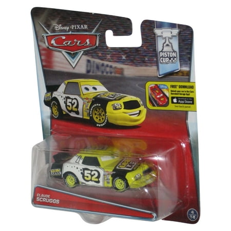 Disney World of Cars Movie Leak Less Claude Scruggs Piston Cup Die Cast ...