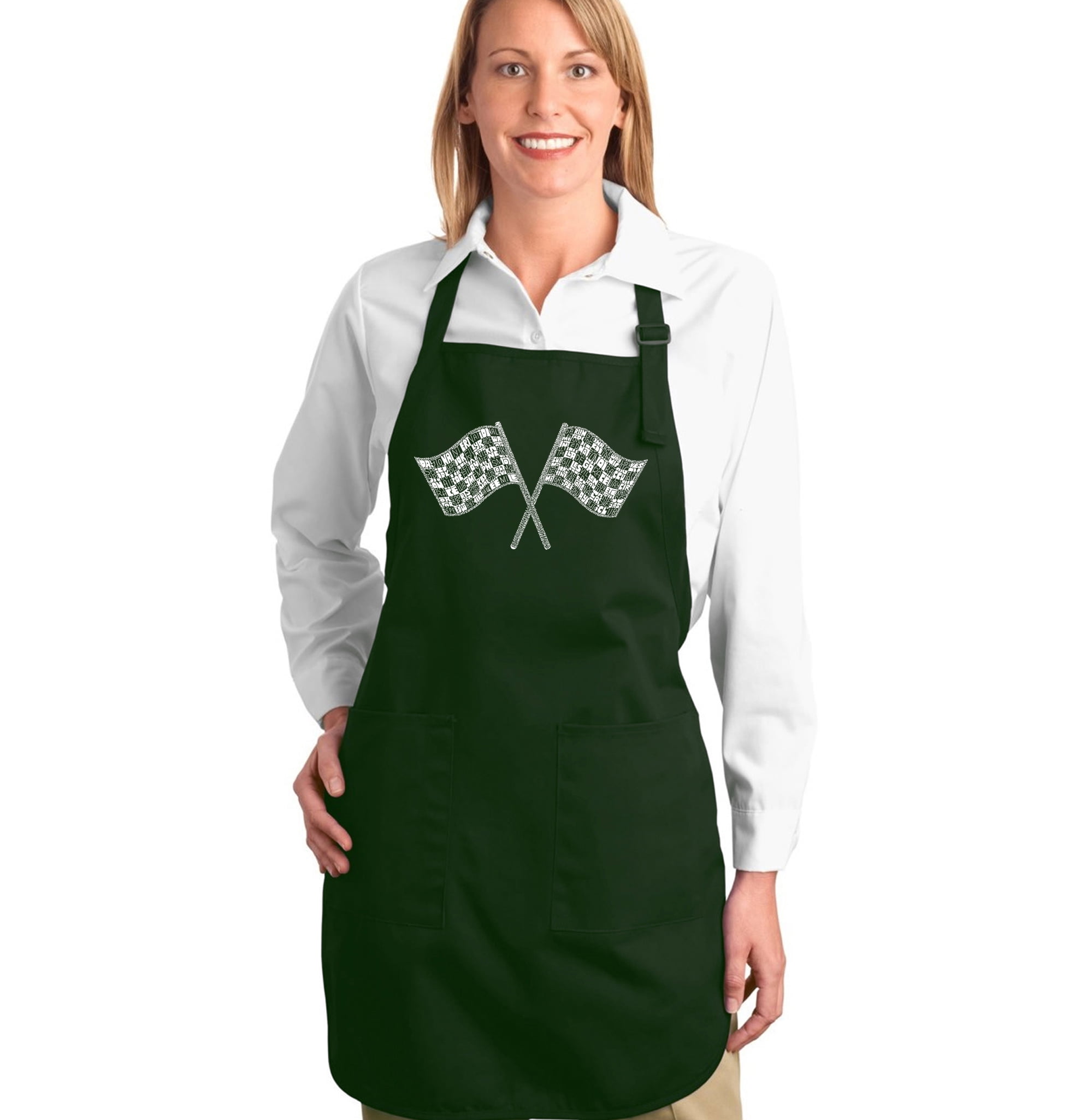 LA Pop Art Full Length Word Art Apron - NASCAR NATIONAL SERIES RACE ...