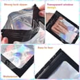120PCS Smell Proof Mylar Bags,6.3"x9.5" Resealable Bag for Small ...