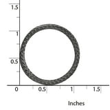 Sterling Silver Black-plated Large Chain Slide - Walmart.com