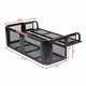Costway ATV UTV Universal Rear Drop Basket Rack Steel Cargo Hunting ...