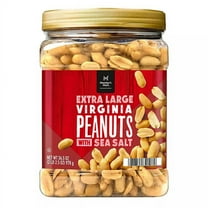 Virginia Diner - Gourmet Natural Extra Large Salted Virginia Peanuts ...