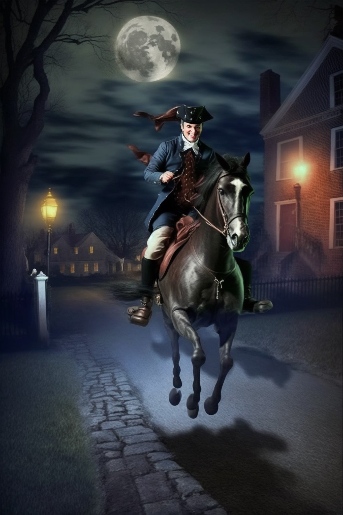 24x36 gallery poster, Paul Revere's Midnight Ride p13 - Walmart.com