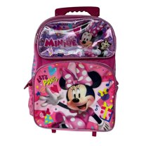 "Disney Frozen 2 Elsa & Anna 16"" Kids Rolling Backpack, Large Luggage ...