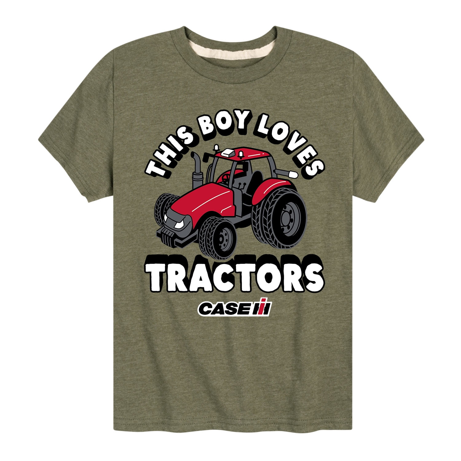 Case IH - This Boy Loves Tractors - Toddler Short Sleeve Graphic T ...