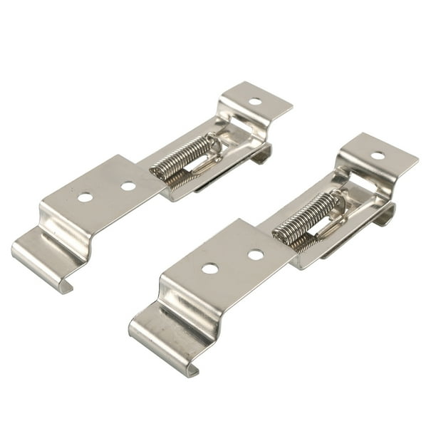 Royalbelle 2 Pieces Trailer Number Plate Holders Clips Stainless Steel ...