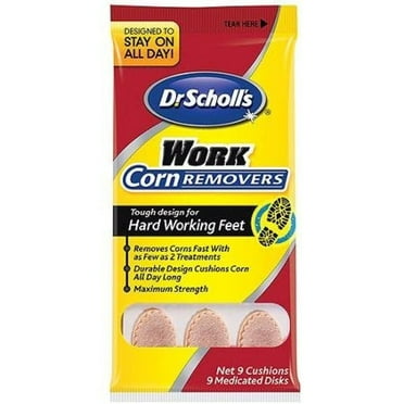 Dr. Scholl's Corn Removers, 9 Cushions, 9 Medicated Discs for Pain ...