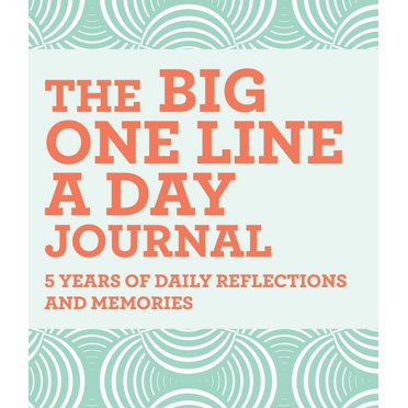 One Line A Day: A Five-Year Memory Book (5 Year Journal, Daily Journal ...