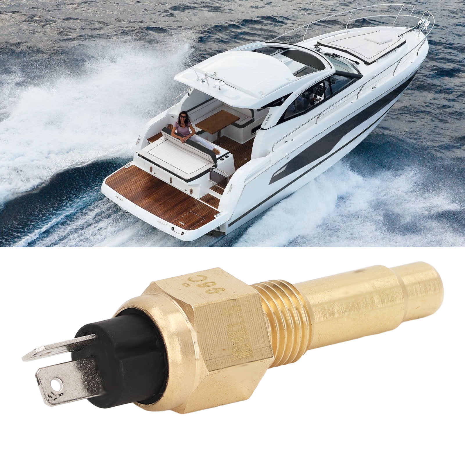 Buy VDO Temp Gauge Part, Anti Aging Durable Quick Response Water ...