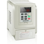 AC 220V/1.5kw 2HP Variable Frequency Drive,8A VFD Inverter Single Phase to 3 Phase Frequency ...