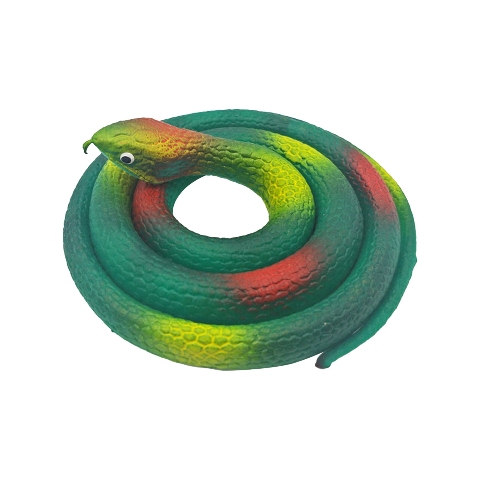 Lifelike Rubber Snake Toy Garden Props Joke Prank Gift Wild Reptile ...