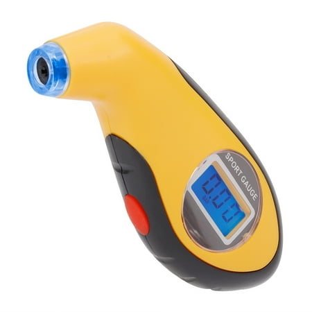 Wheel Pressure Meter, Accurate Tire Pressure Gauge Electronic Backlight ...