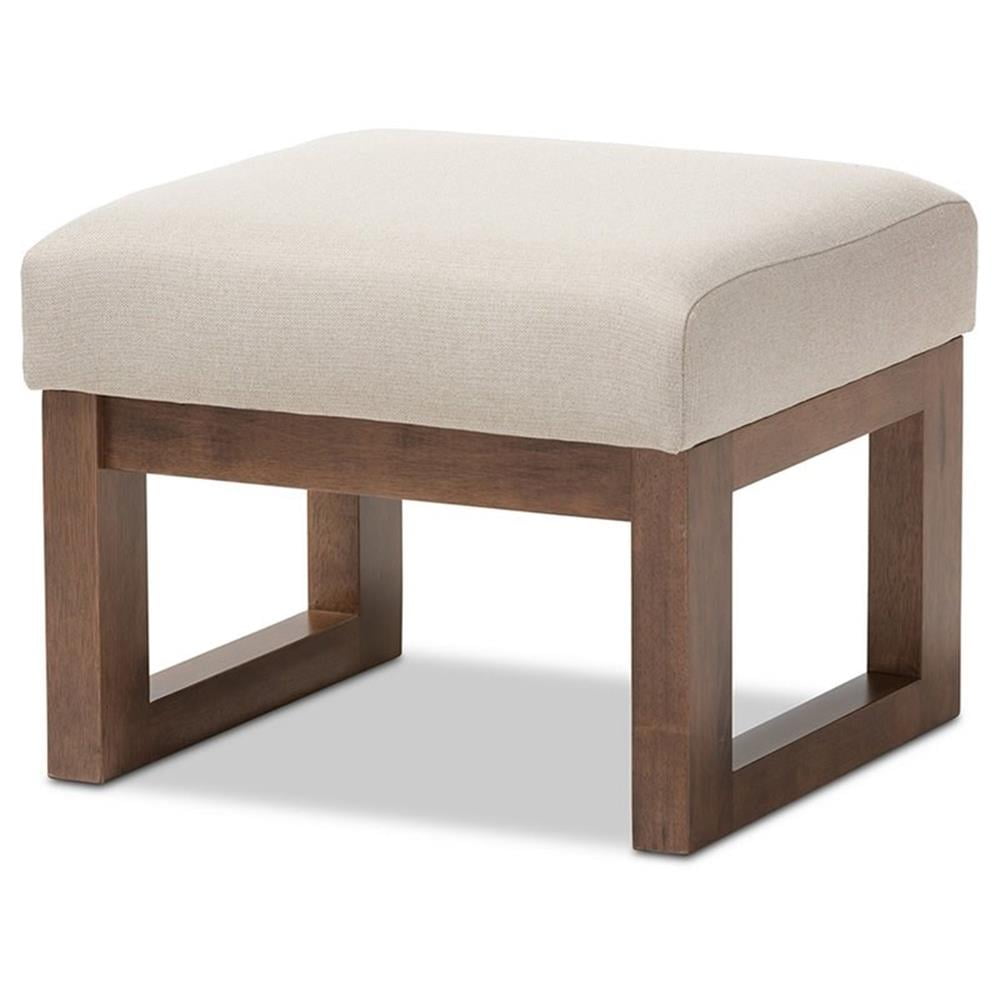 Click here for Pemberly Row Upholstered Ottoman In Light Beige An... prices
