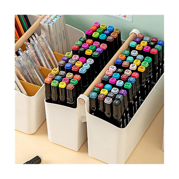 Desk Organizer Multi-Functional Carry Divided Office Storage Tote ...