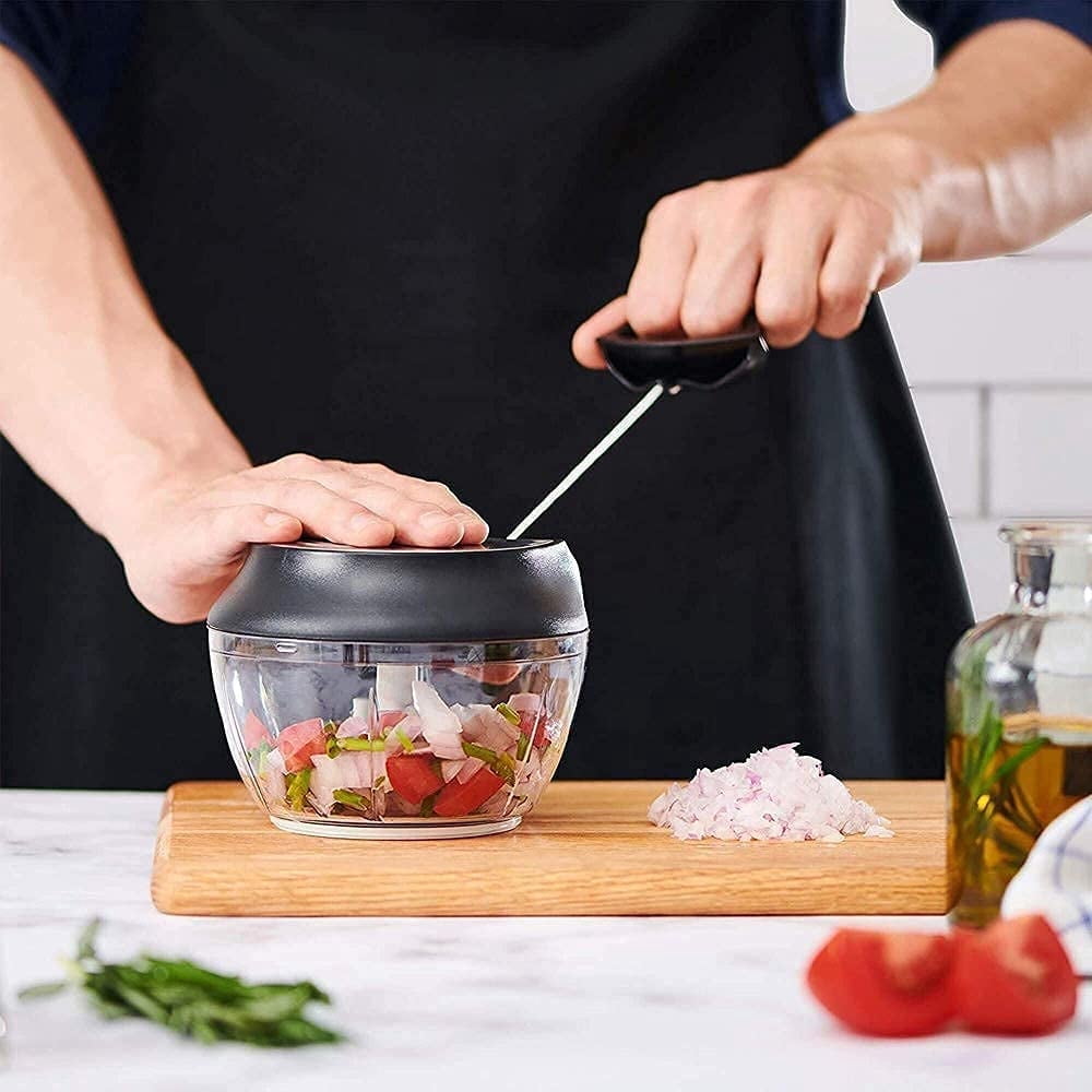 Manual Food Chopper - Onion Chopper Vegetable Cutter - Mini Chopper Nut ...