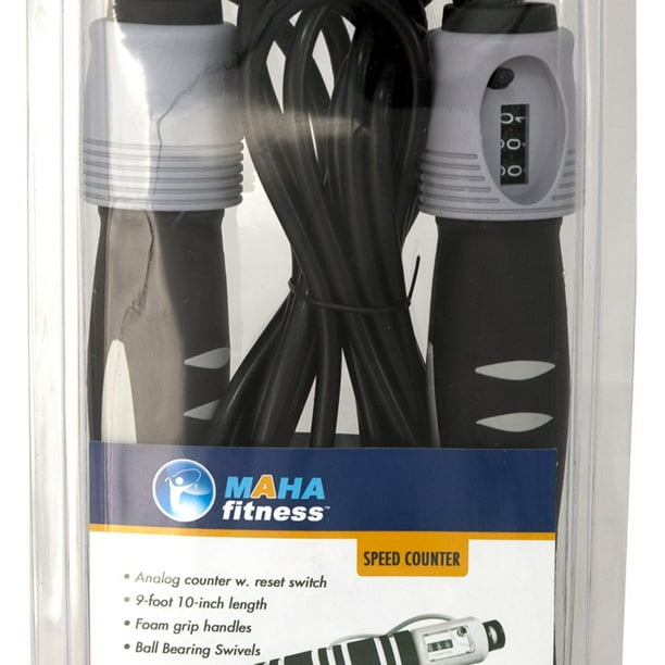 Maha Fitness Jump Rope with Counter - Walmart.com