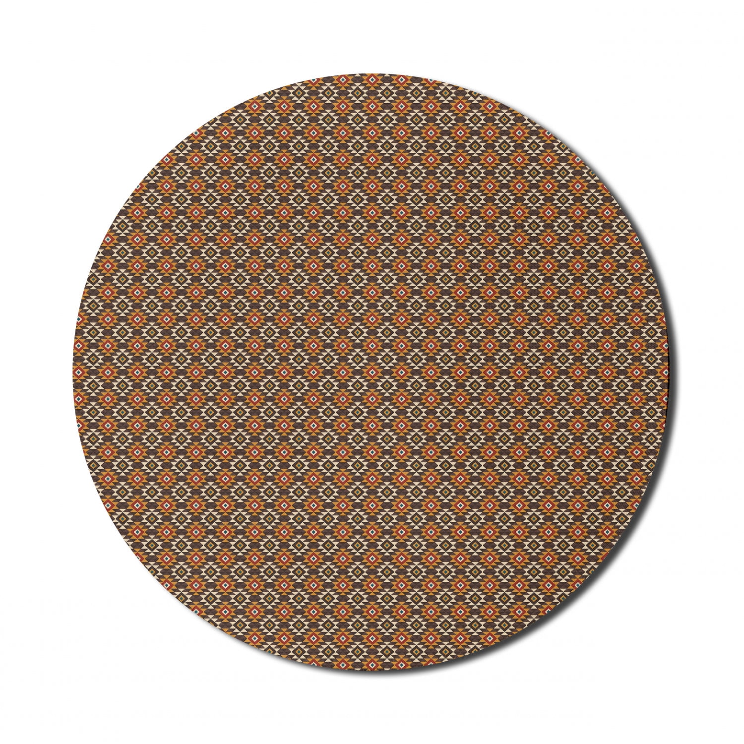 Ethnic Mouse Pad for Computers, Traditional Native Bohemian Peruvian ...