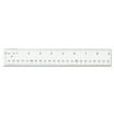 Westcott Acrylic Data Highlight Reading Ruler With Tinted Guide, 15 ...