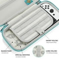 Funlab Switch Carrying Case for Zelda Nintendo Switch/OLED/Lite with 10 Game Slots - Turquoise ...