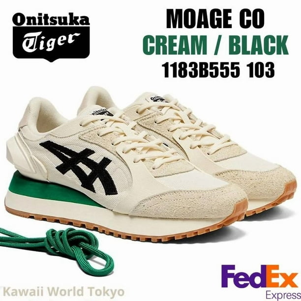 Onitsuka Tiger MOAGE CO CREAM / BLACK 1183B555 103 UNISEX NEW! F/S ...