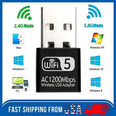 StarTech.com USB 3.0 AC1200 Dual Band Wireless-AC Network Adapter - 802 ...