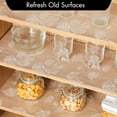Non Adhesive Shelf Liner for Drawers and Cabinets, Washable Oil-Proof ...