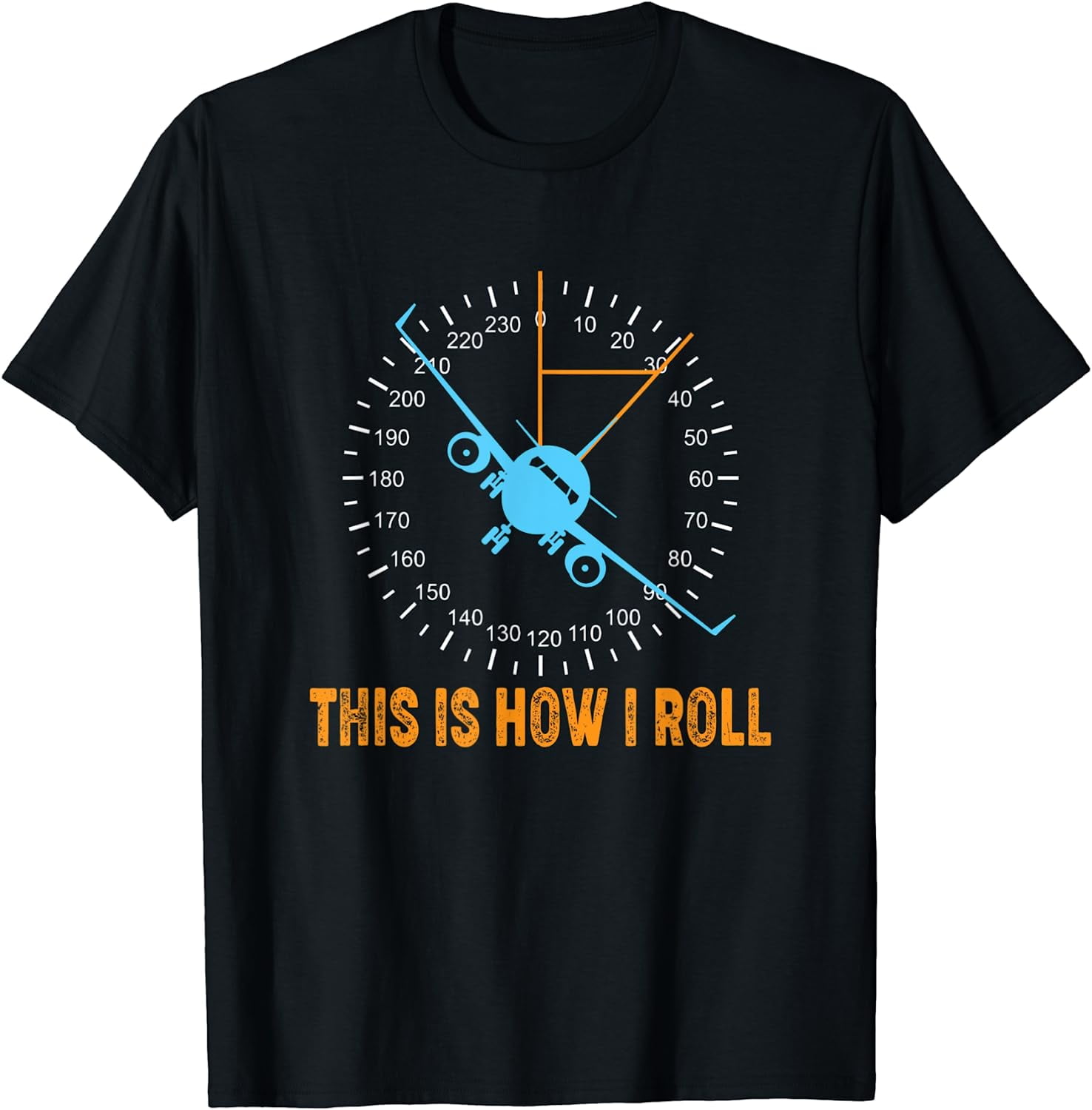 This Is How I Roll Airplane Pilot Shirt Aviation T-Shirt - Walmart.com