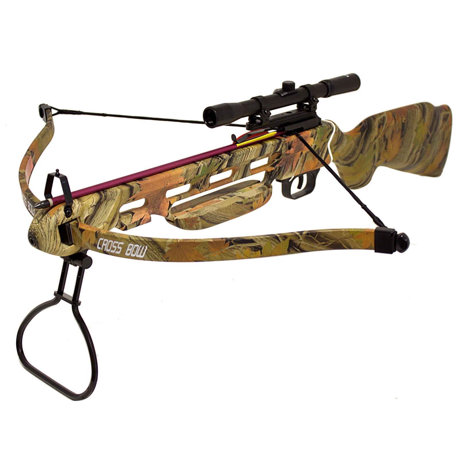 SAS Manticore 150lbs Crossbow with Scope, Arrows, Stringer + Rope ...