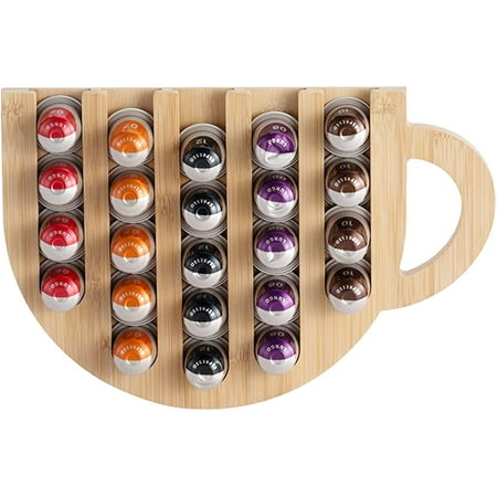 Lepai Capsule Holder, Self-adhesive Capsule Storage, 36x Coffee Capsule ...