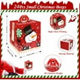 HOWAF 24Pack Small Christmas Boxes, Kraft Paper Christmas Treat Boxes ...