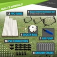 Sport Squad 2-in-1 Dual Use Training Soccer Goal Set - Walmart.com