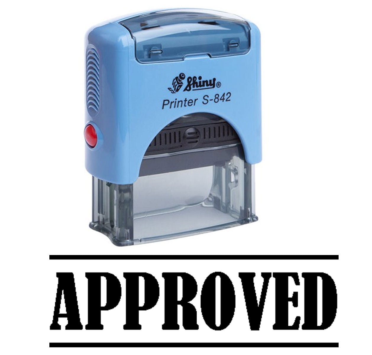 Printtoo APPROVED Self Inking Rubber Stamp Office Stationery Custom ...
