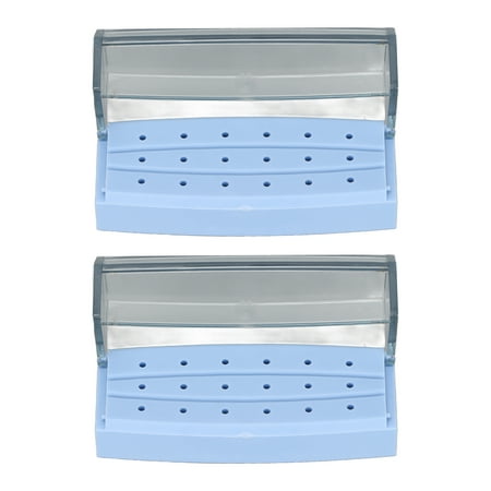 Bur Autoclavable Case, Bur Holder 2pcs Dustproof Portable For Hospital ...
