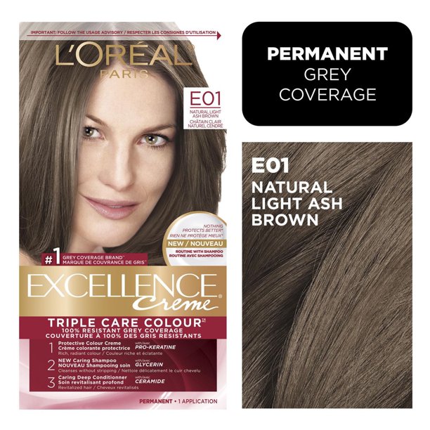 L'Oréal Paris Permanent Hair Colour Excellence Crème, 1 EA, 1 ...
