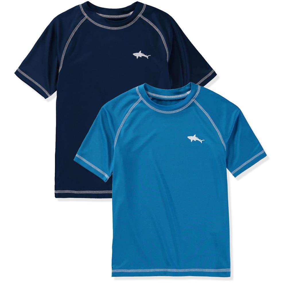 Big Chill Boys 4-7 Shark Rash Guard Short Sleeve, 2-Pack - Walmart.com